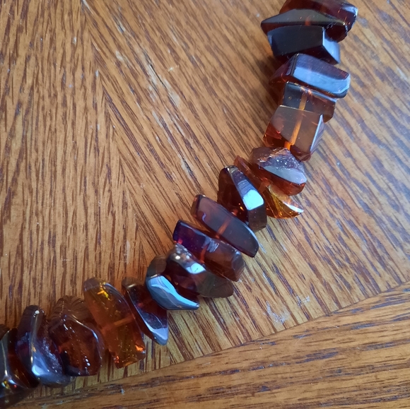 None | Jewelry | Large Amber Shards Necklace | Poshmark